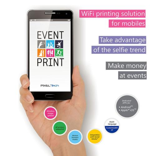 Event Print, l'app compatible avec toutes les Imprimantes